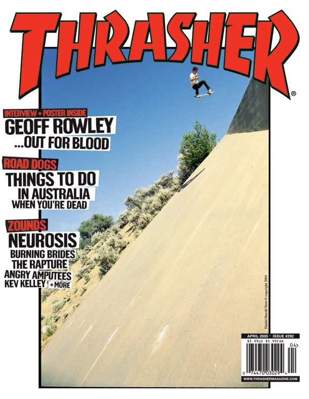 Thrasher Magazine (April 2005) | Thrasher Magazine Wiki | Fandom