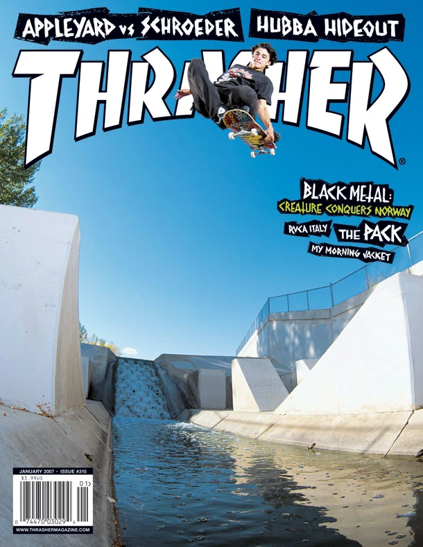 Thrasher Magazine (January 2007) | Thrasher Magazine Wiki | Fandom