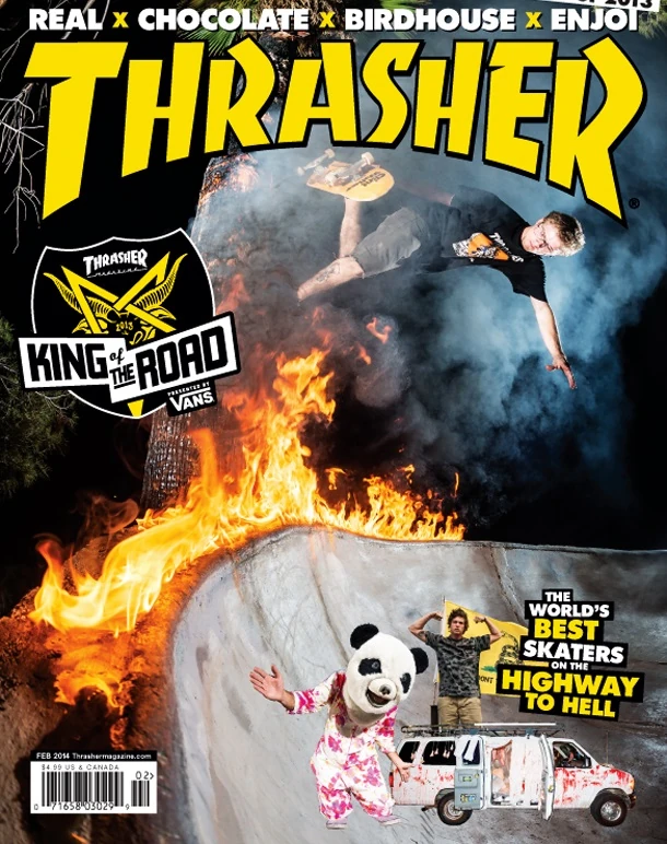 Thrasher Magazine (February 2014) | Thrasher Magazine Wiki | Fandom