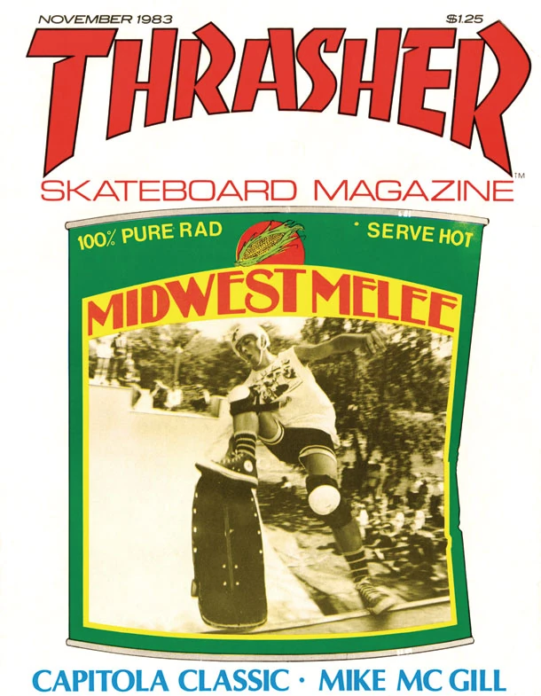 Thrasher Magazine (November 1983) | Thrasher Magazine Wiki | Fandom