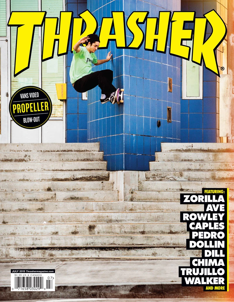 Thrasher Magazine (July 2015) | Thrasher Magazine Wiki | Fandom