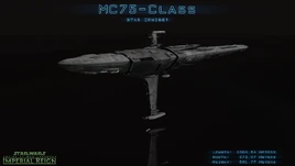 MC75 Star Cruiser | Thrawn's Revenge Wiki | Fandom