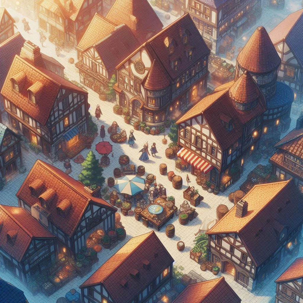 Commerce District | Throne of Magical Arcana Wiki | Fandom