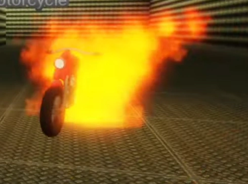 Burning Motorcycle | THS Wiki | Fandom