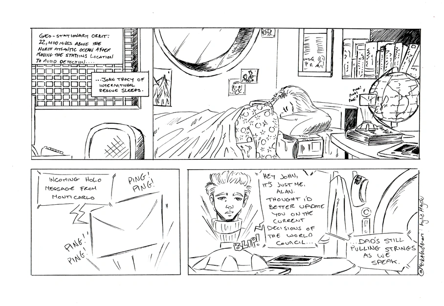 User blog:Meikahidenori/IR :International Rescue comic | Thunderbirds ...