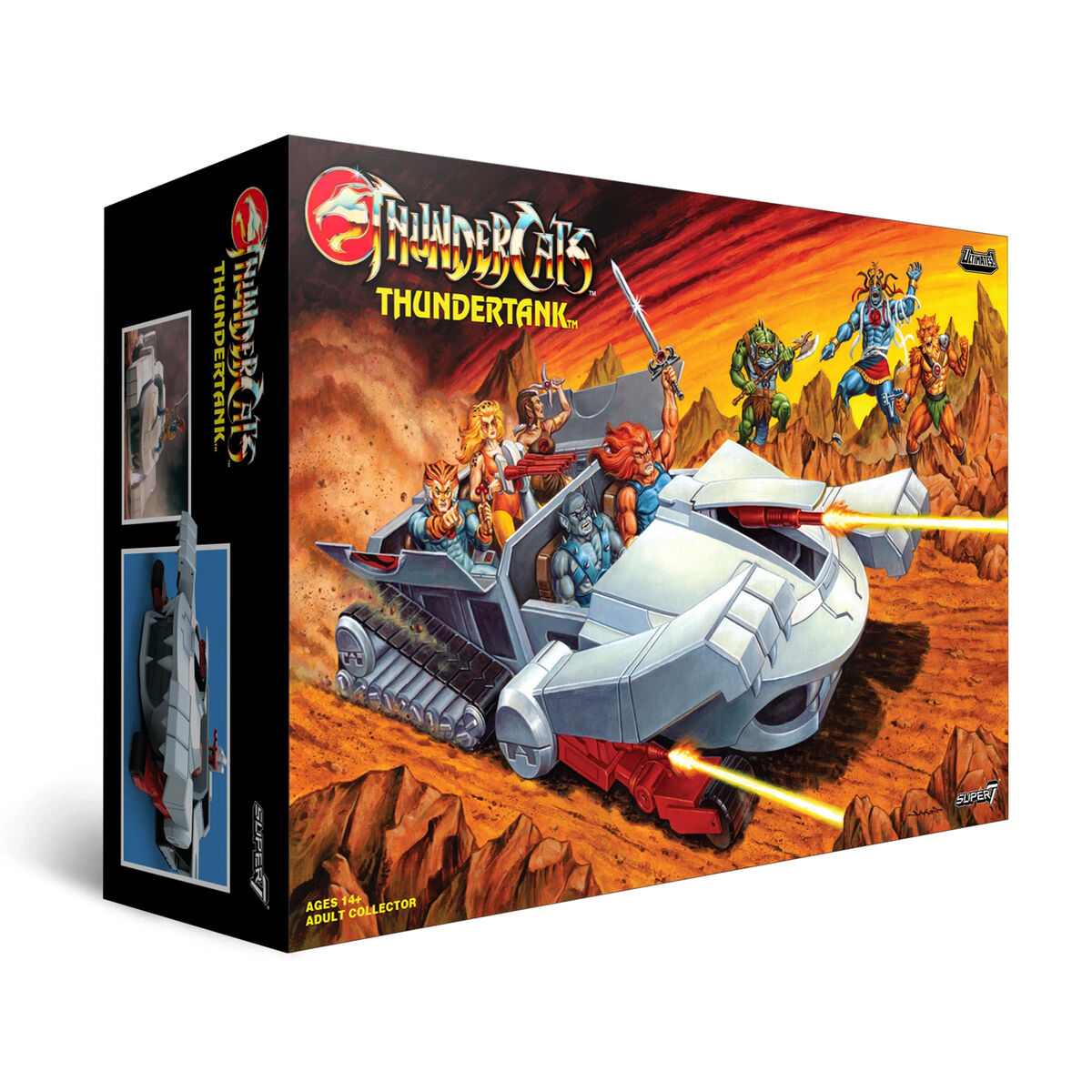 Super7 Toyline Ultimates Thundertank Thundercats Wiki Fandom