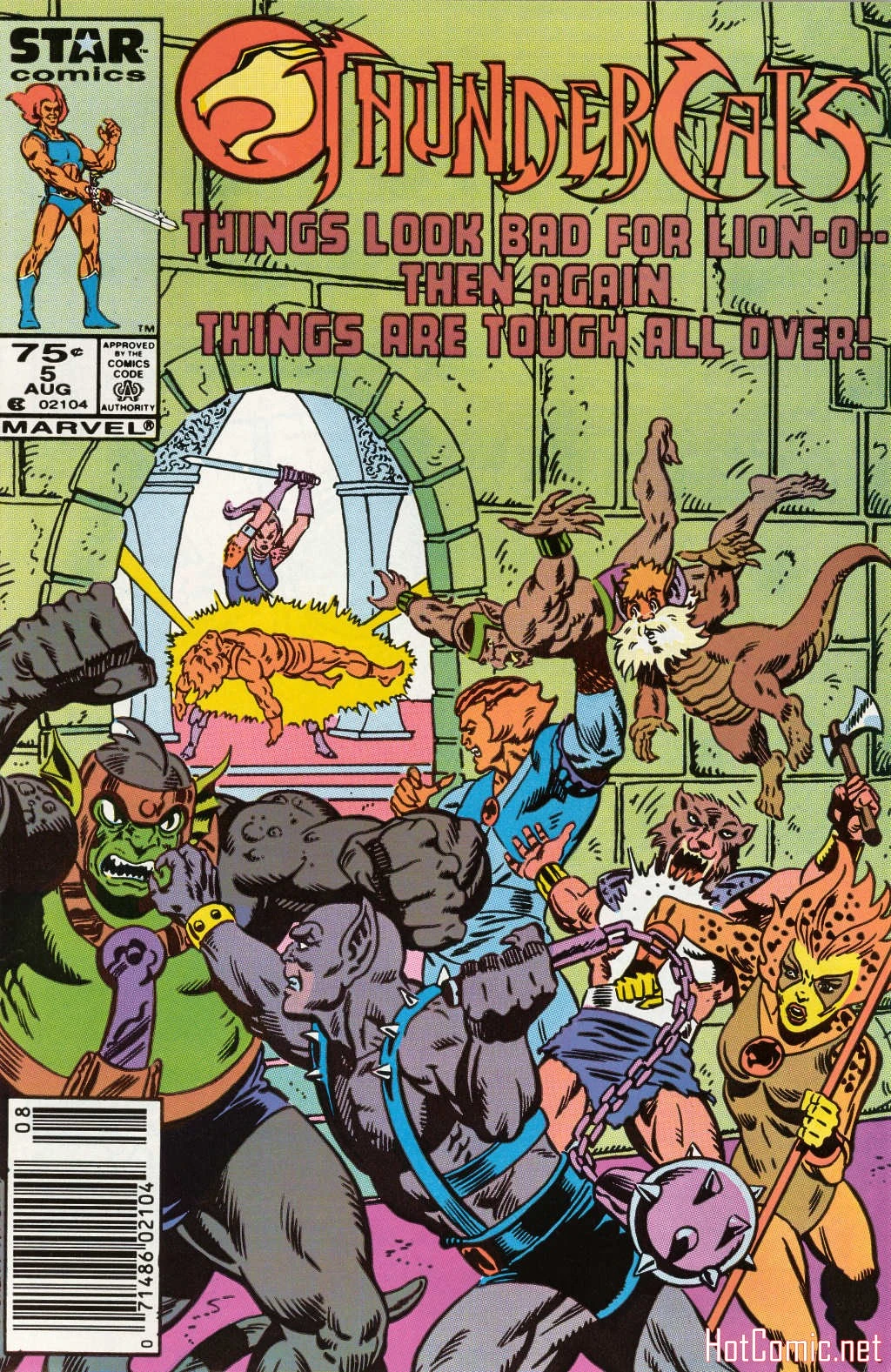 Star Comics: ThunderCats Issue 05 (To Plunder Castle Plun-Darr ...