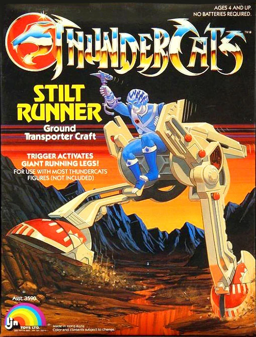 LJN Toyline: Stilt Runner | ThunderCats wiki | Fandom