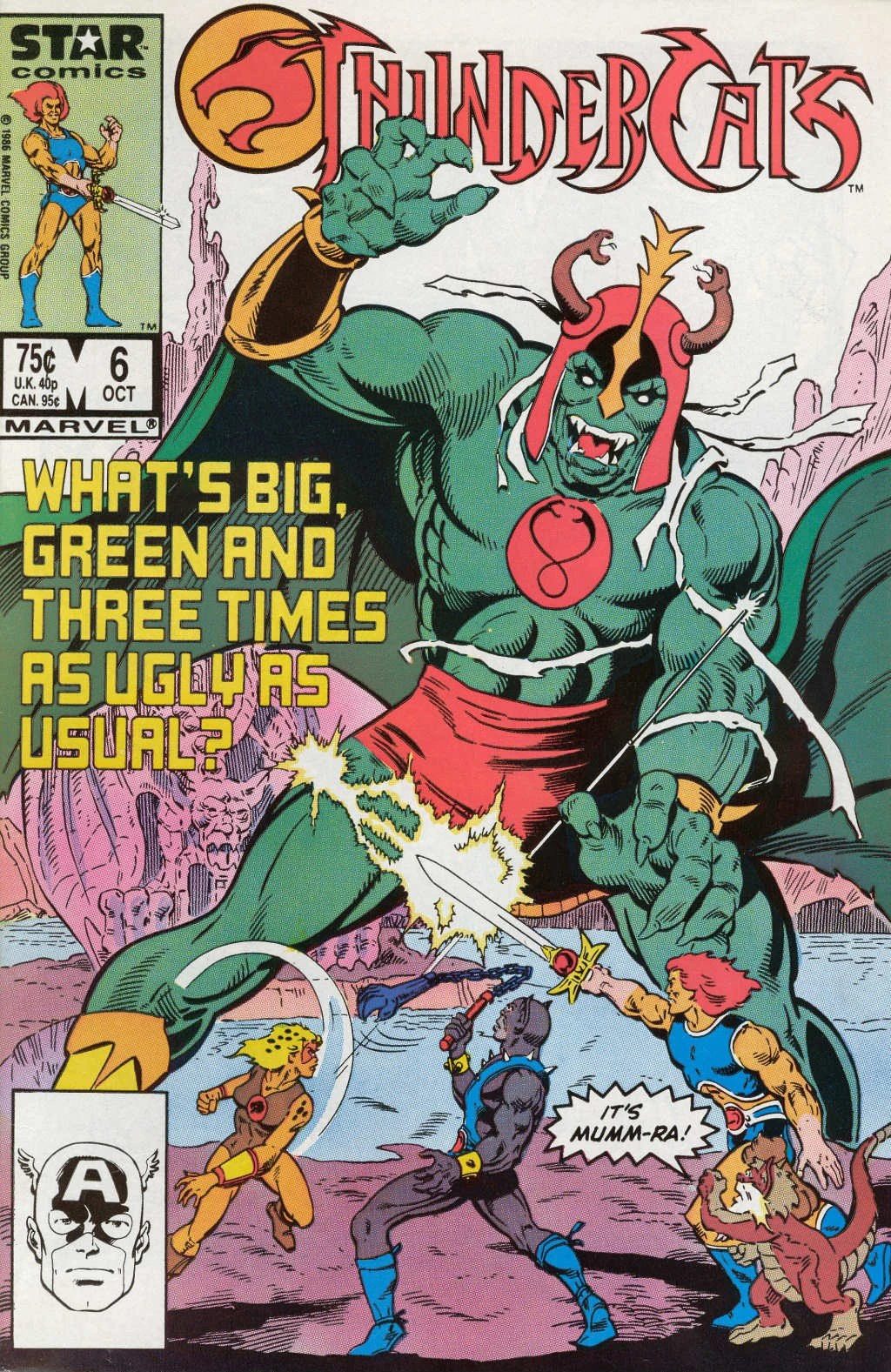 Star Comics: ThunderCats Issue 06 (Mumm-ra Times Three!) | ThunderCats ...