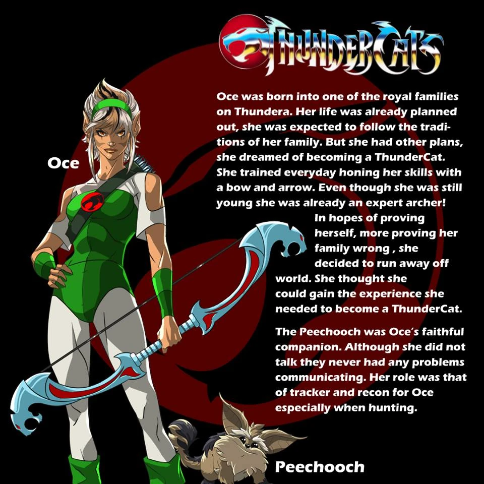 Oce and Peechooch | The New Thundera Wiki | Fandom