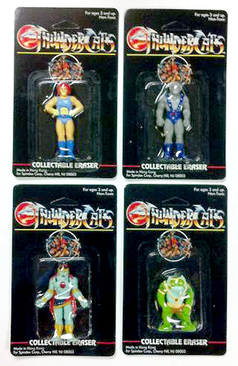ThunderCats 3D Erasers | Thundercats Wiki | Fandom