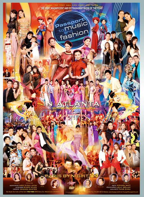 Paris By Night 84 - In Atlanta - Passport To Music & Fashion | Thúy Nga ...