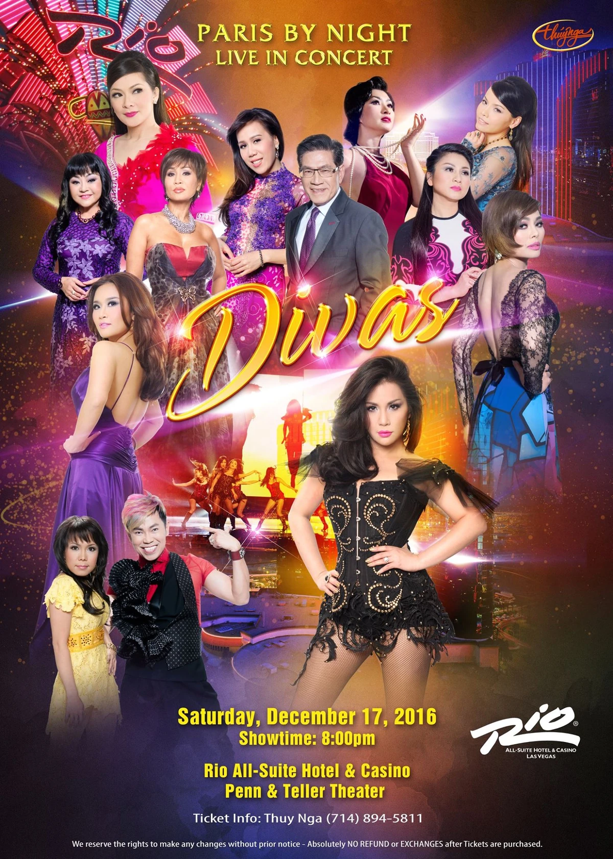 Paris By Night Divas - Live Concert In Las Vegas | Thúy Nga - Paris By ...