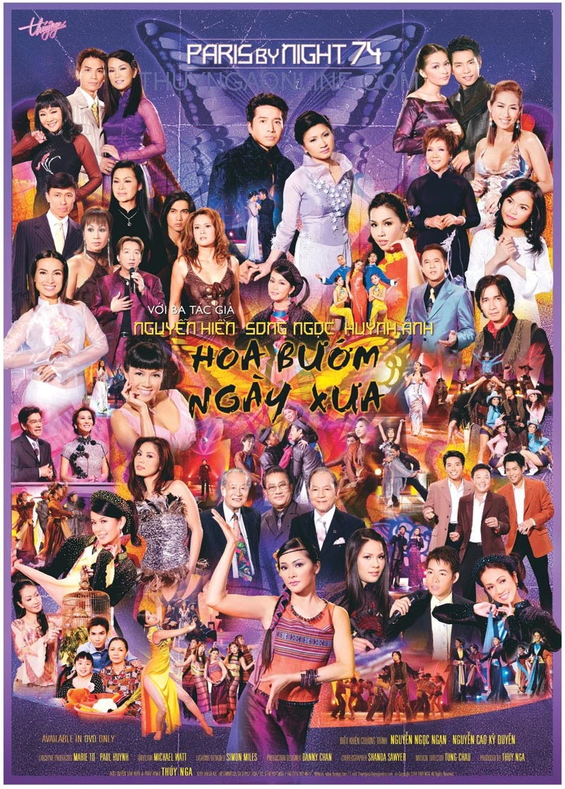 Paris By Night 74 - Hoa Bướm Ngày Xưa | Thúy Nga - Paris By Night Encyclopedia | Fandom
