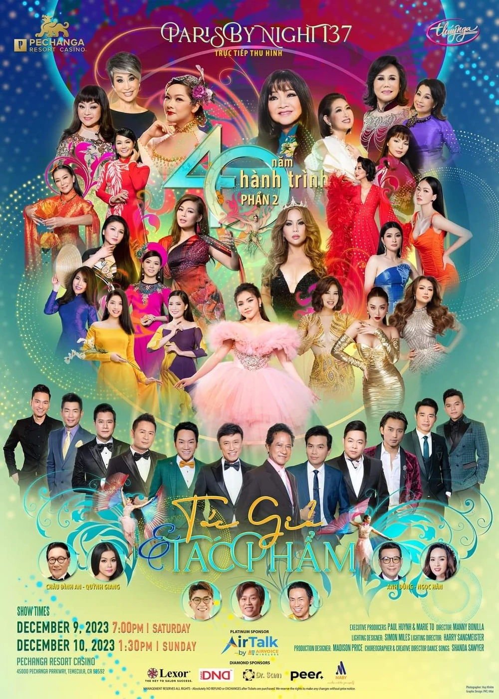 Paris By Night 137 - 40 Năm Hành Trình (Phần 2): Tác Giả & Tác Phẩm | Thuy Nga - Paris By Night ...