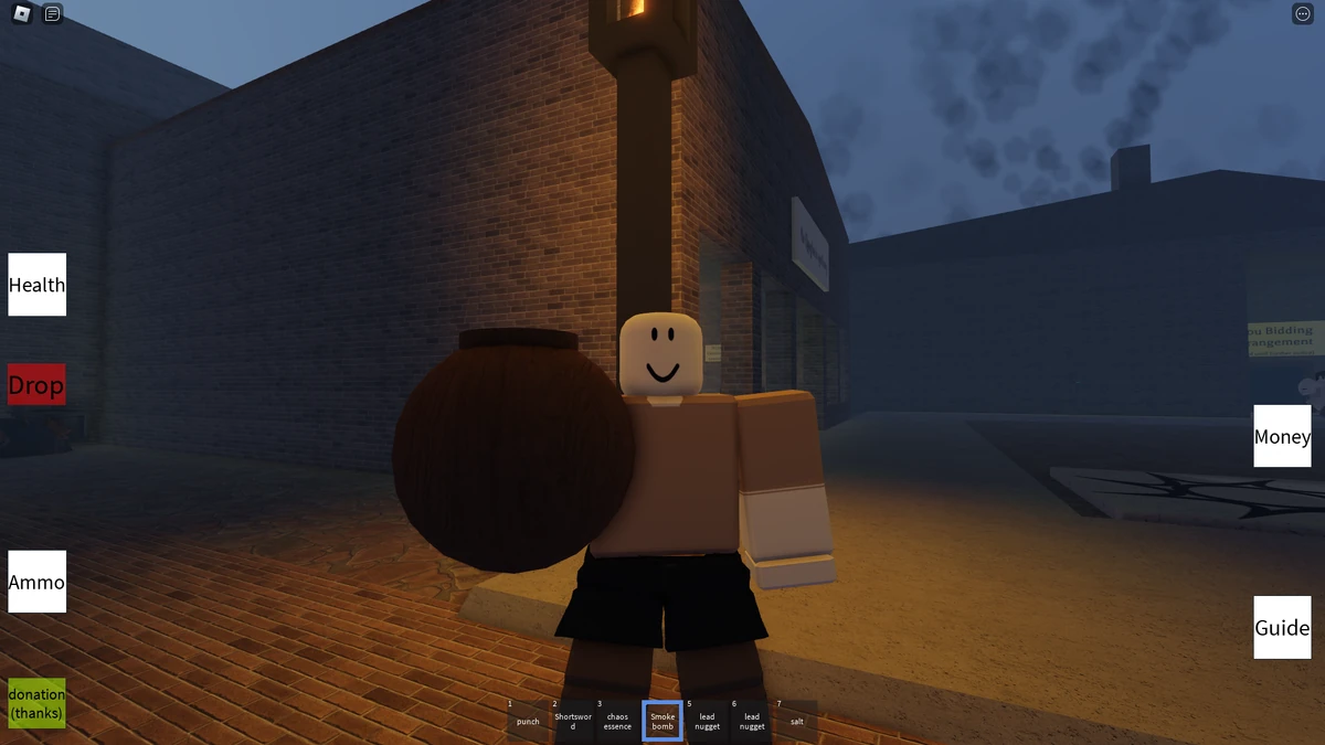 Smoke Bomb | Thy hood roblox Wiki | Fandom