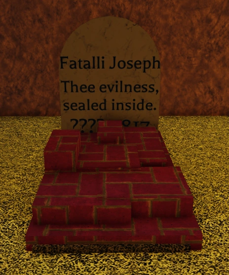 Fatalli Joseph's Grave | Thy hood roblox Wiki | Fandom