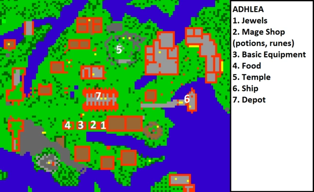 Adhlea | Wikia Tibia Adventure ENGLISH | Fandom