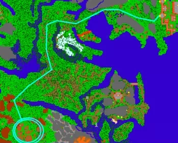 Buranga Jungle (Lizard, Hydra, Apes) | Wikia Tibia Adventure ENGLISH ...