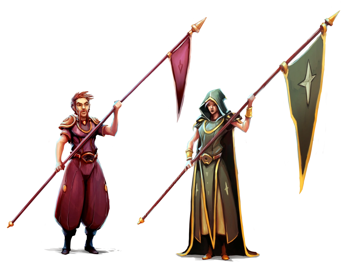 Guidon Bearer Outfits | TibiaWiki | Fandom