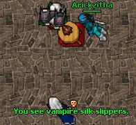 Vampire Silk Slippers | TibiaWiki | Fandom