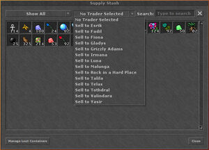 Your Supply Stash | TibiaWiki | Fandom