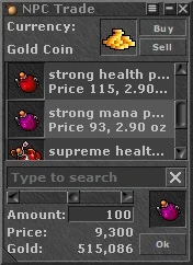 NPC Trade | TibiaWiki | Fandom