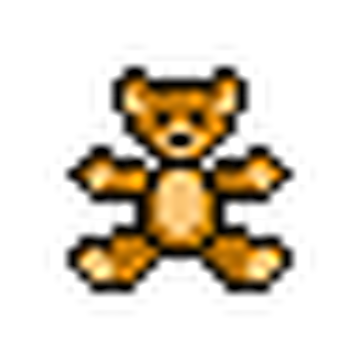 torn teddy bear tibia