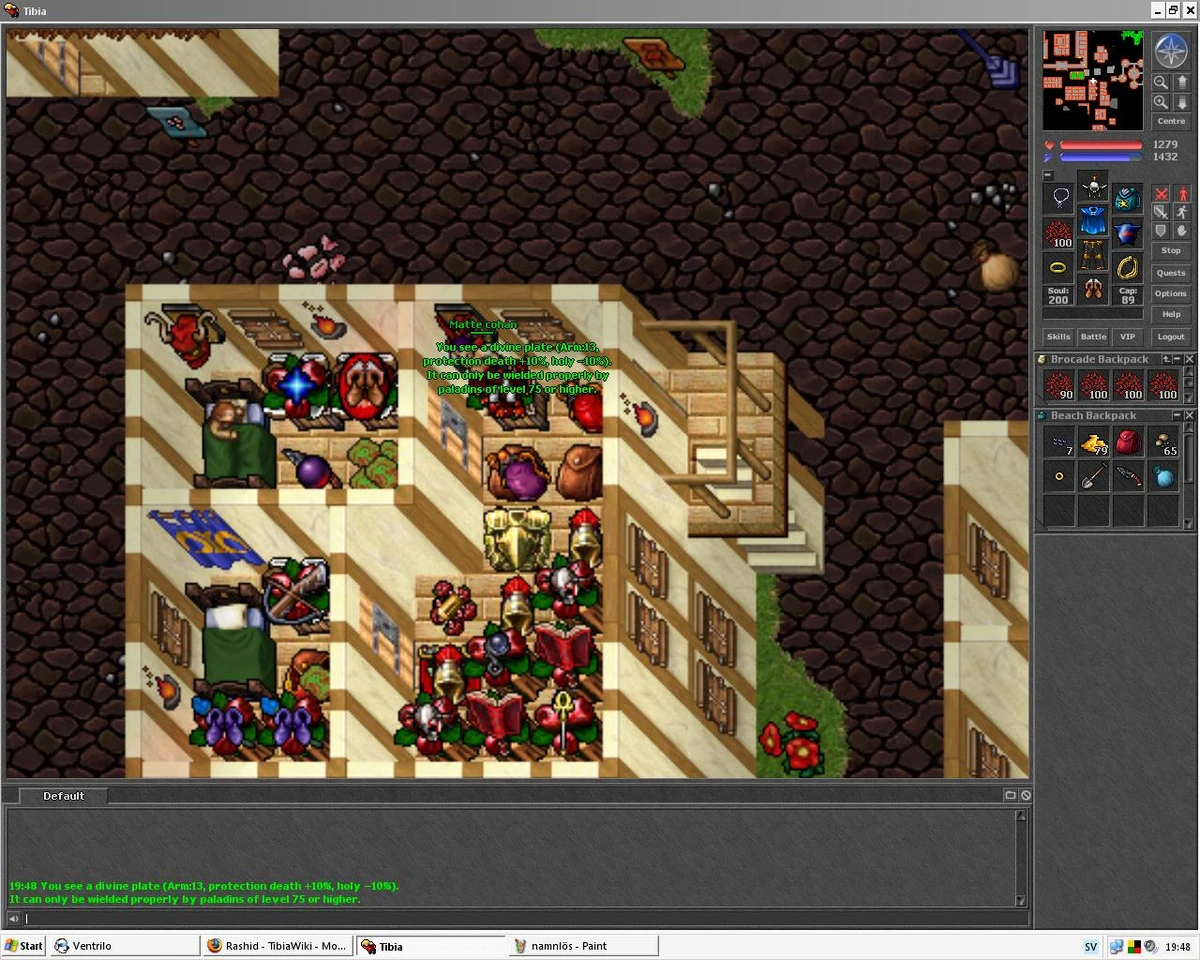 Divine Plate | TibiaWiki | Fandom