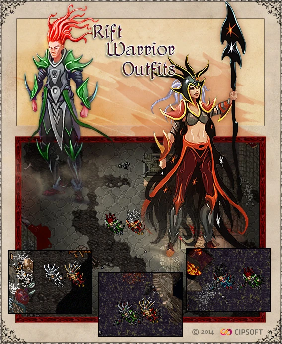 Rift Warrior Outfits | TibiaWiki | Fandom