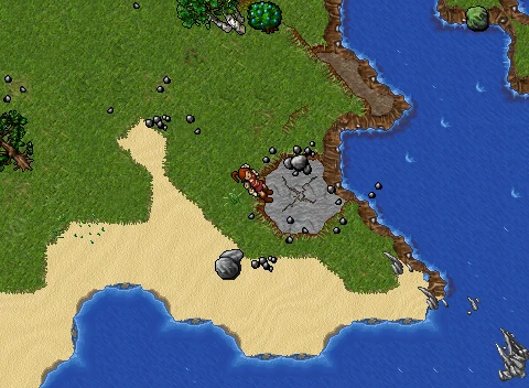 Tibia Game Map