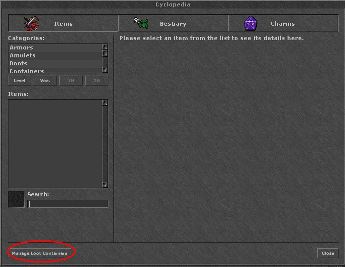 Quick Looting | Tibialatin Wiki | Fandom