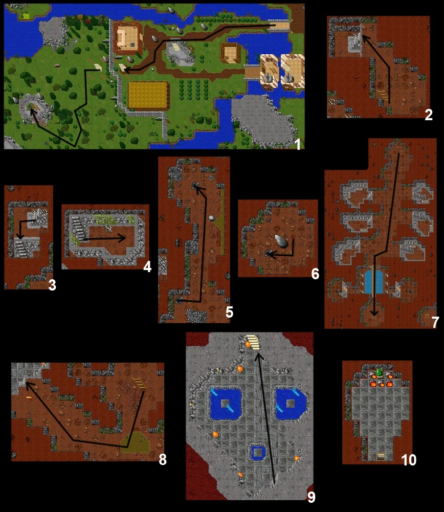 Goblin Temple Quest/Spoiler | Tibia Wiki | Fandom