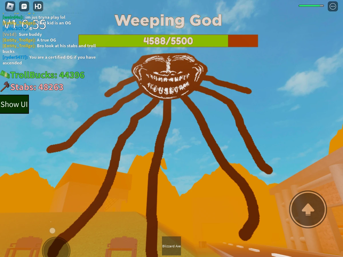 Weeping God | TIF:R Wiki | Fandom