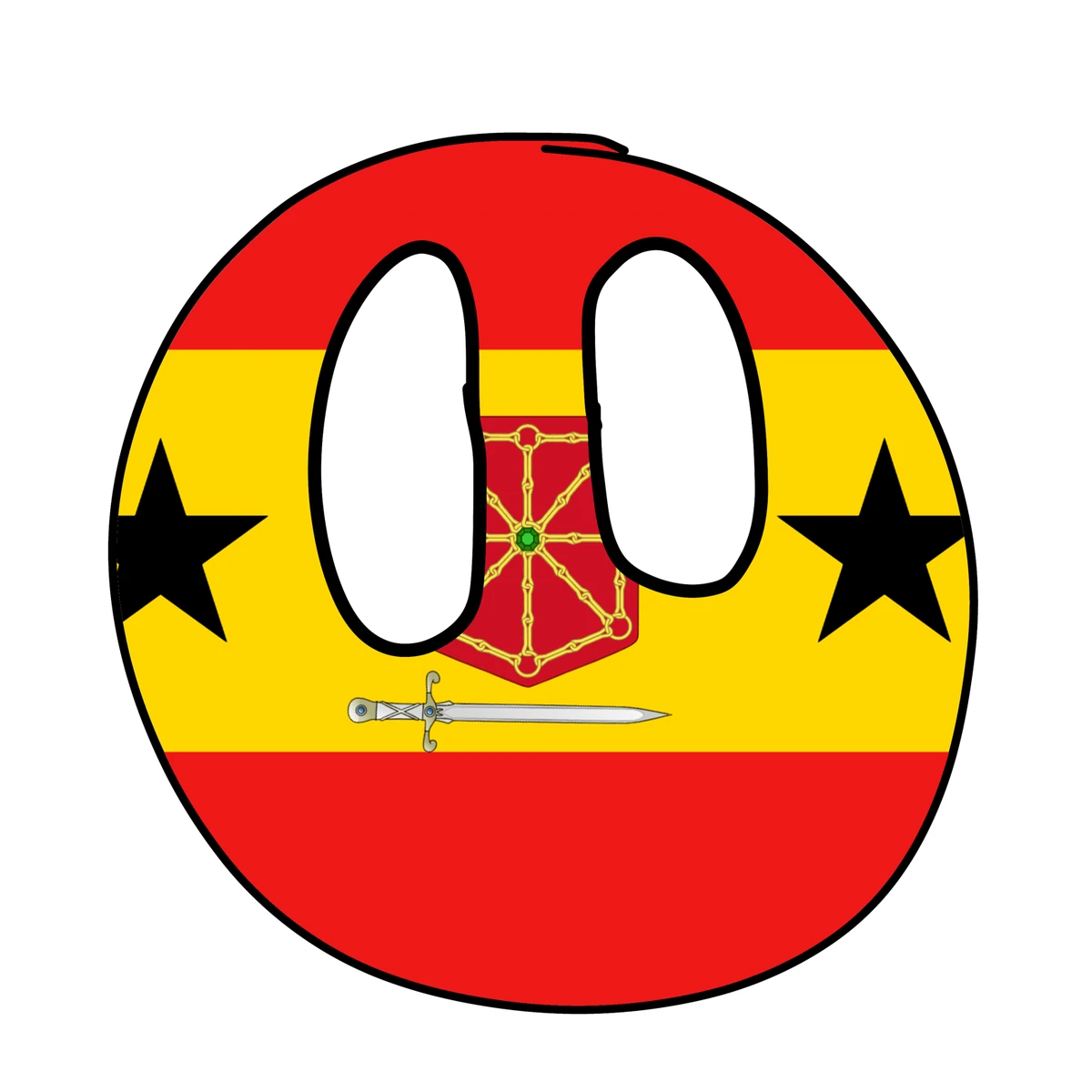 Trilandian Empireball | TikTok Nationsball Wiki | Fandom