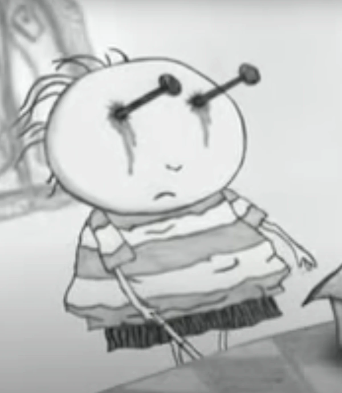 Boy With Nails In His Eyes | Tim Burton Wiki | Fandom