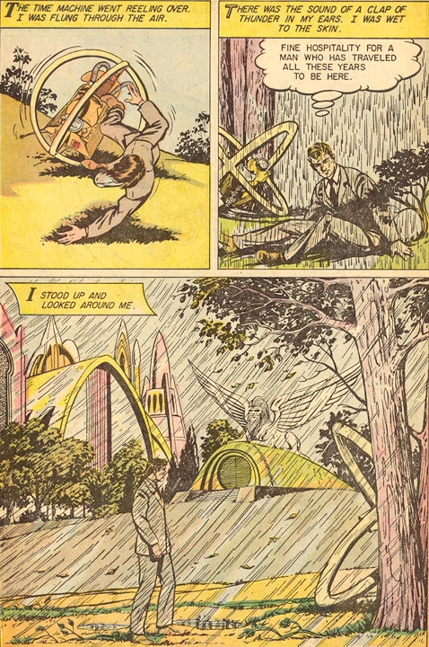 The Time Machine (Classics Illustrated comic) | The Time Machine Wiki ...