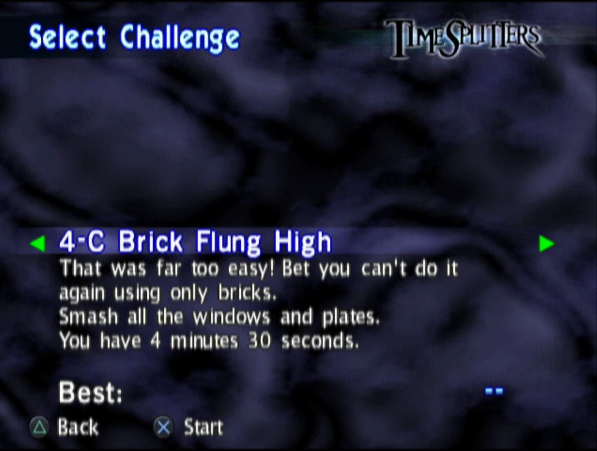 Brick Flung High | TimeSplitters Wiki | Fandom