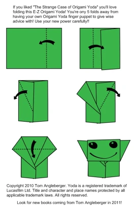 How to Fold 5-Fold Origami Yoda | Fun Wiki | Fandom