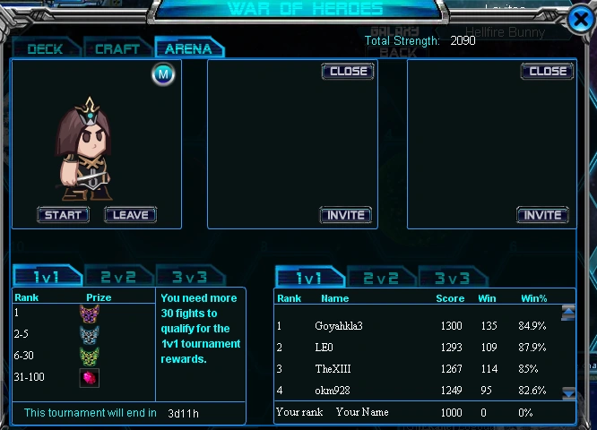 War of Heroes Arena | Time World Wiki | Fandom