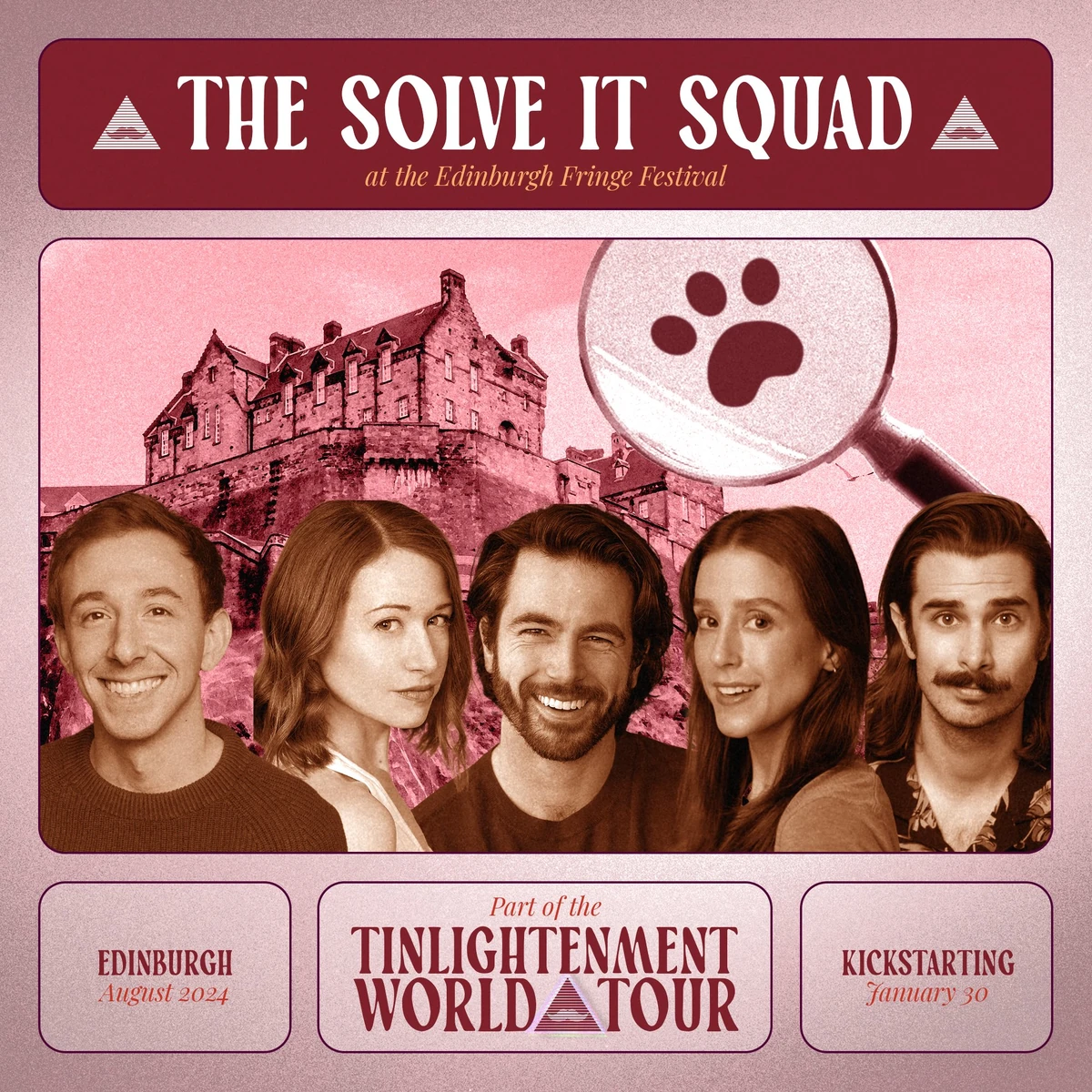 Solve It Squad at Edinburgh Fringe | Tin Can Bros Wiki | Fandom