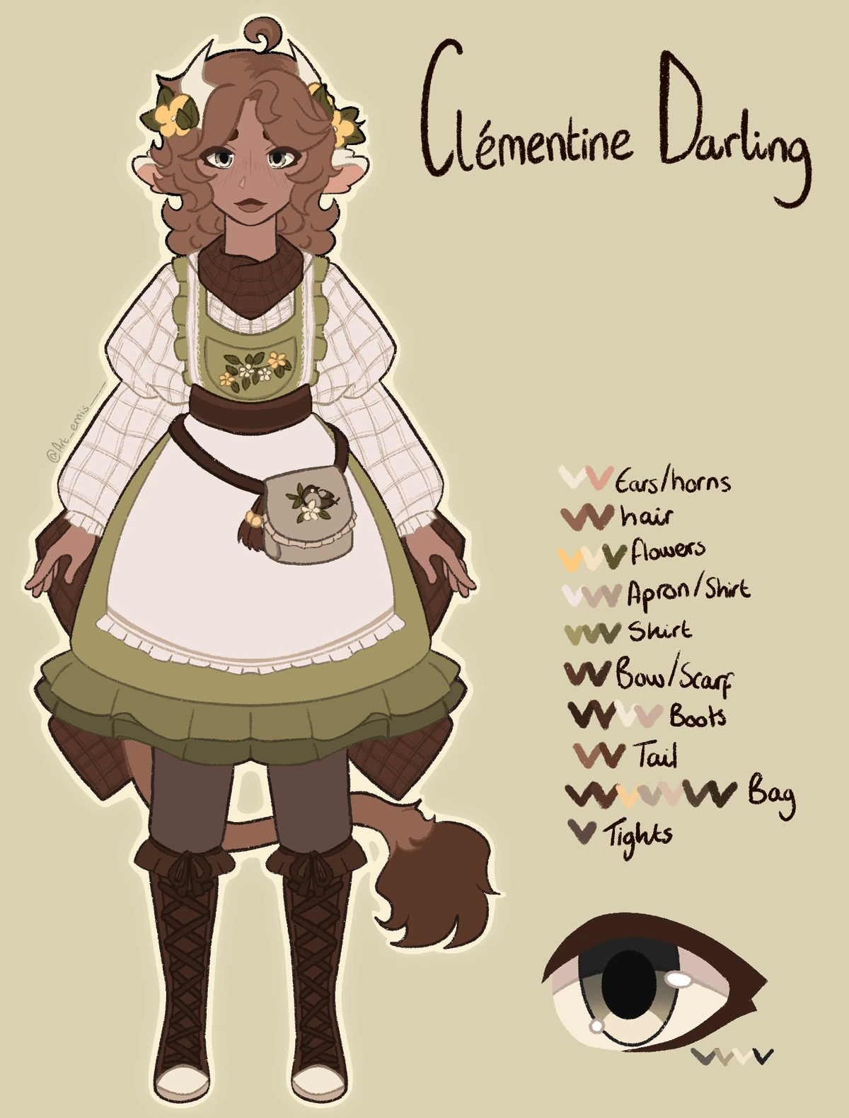 Clémentine Darling | Tìnara DnD Wiki | Fandom