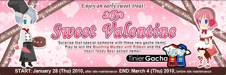 Selfy's Sweet Valentine Gacha | TinierMe Wiki | Fandom