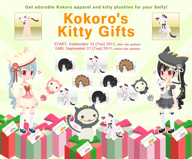 Kokoro's Kitty Gifts Campaign | TinierMe Wiki | Fandom