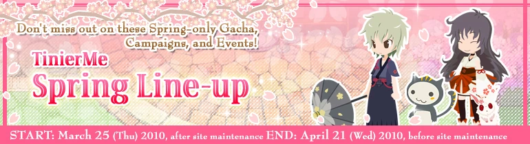TinierMe Spring Line-up | TinierMe Wiki | Fandom