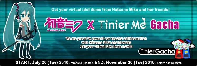 Hatsune Miku x TinierMe Gacha | TinierMe Wiki | Fandom