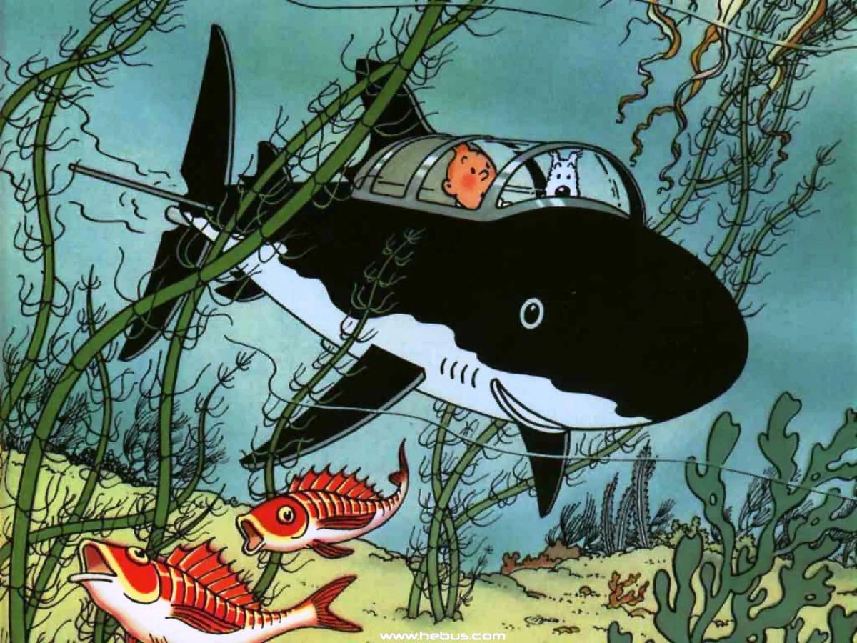 Shark-proof submarine | Tintin Wiki | Fandom