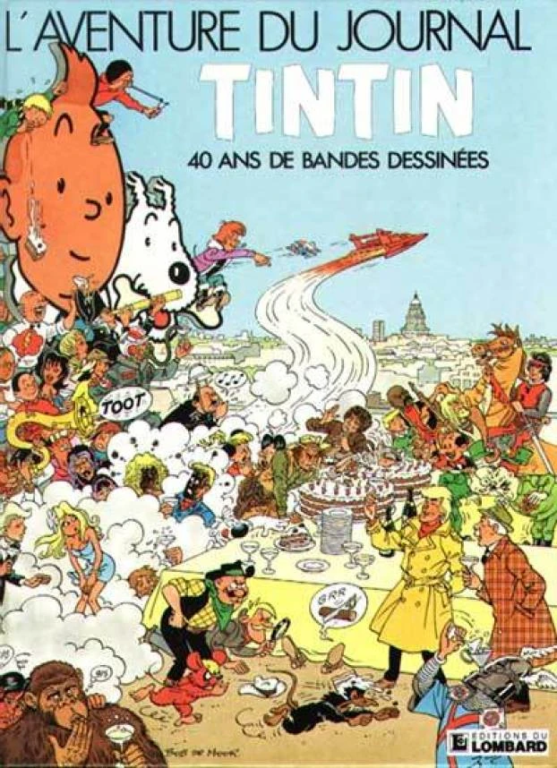 L’Aventure du journal Tintin : 40 ans de bandes dessinées | Wiki Tintin ...