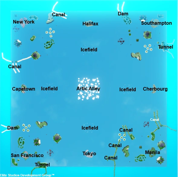Ports and Maps | Tiny Sailors World Wiki | Fandom