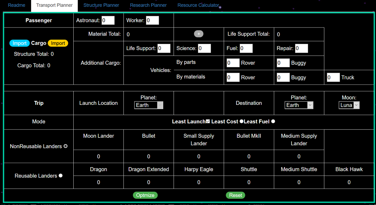 Tiny Space Full Planner Assisstance | Tiny Space Program Wiki | Fandom